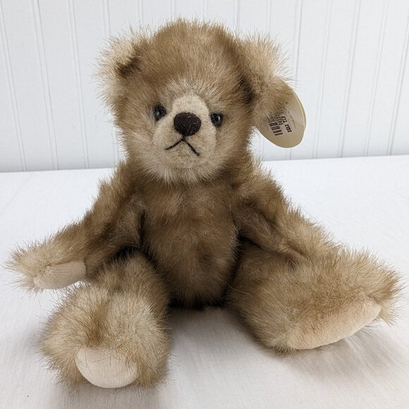 Unipak | Toys | Vintage Unipak Jointed Bear Plush Tip Dyed Stuffed ...